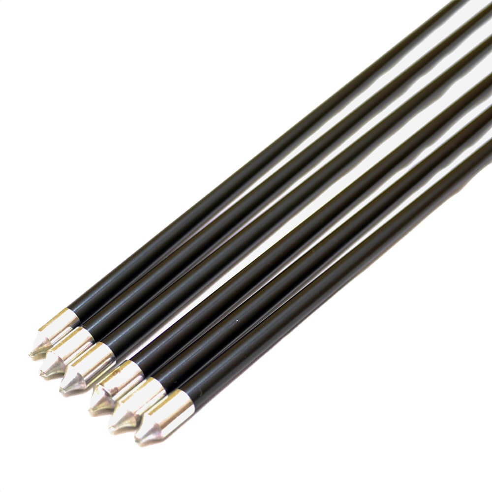 Custom arrows made from turkey feathers - Kyudo