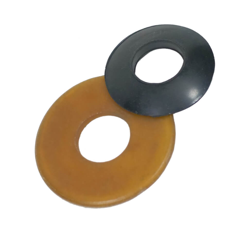 Shinai Round Tsuba made of Extra Rigid leather