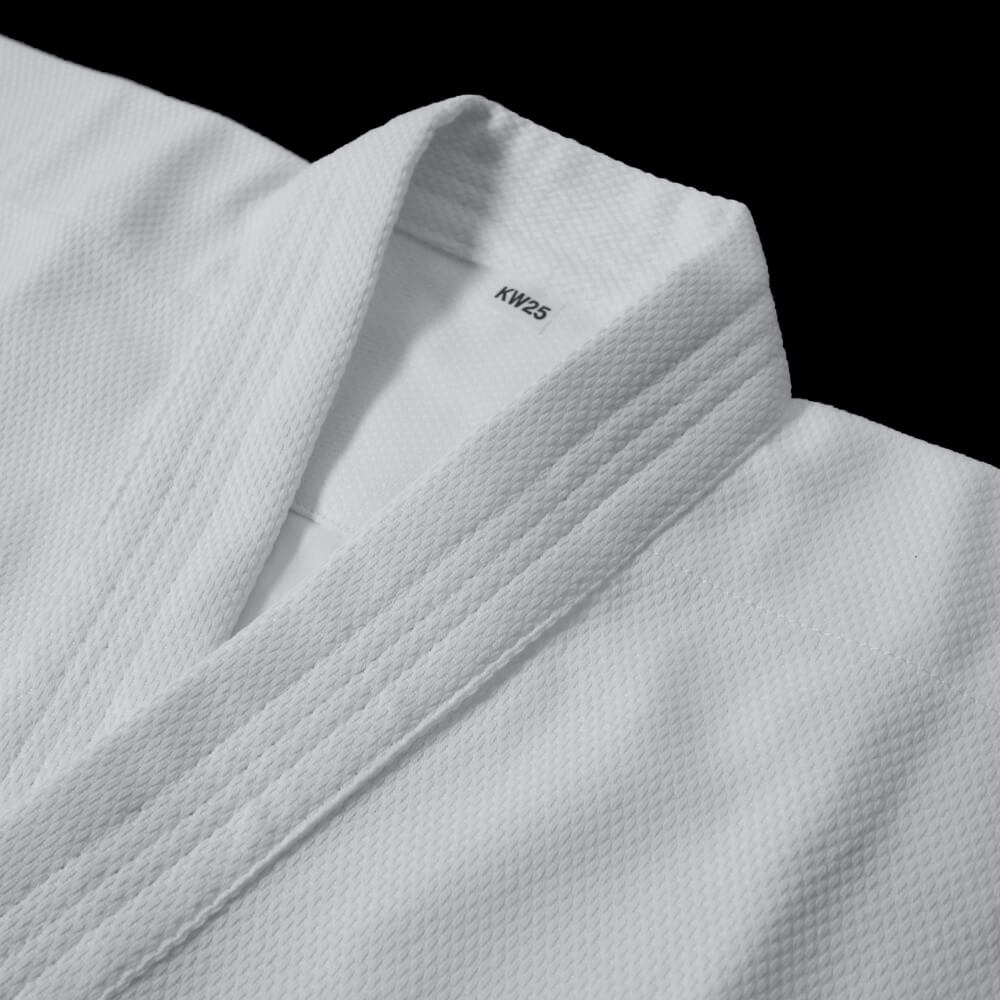 Ultra Light White Cotton Kendogi - Jacket