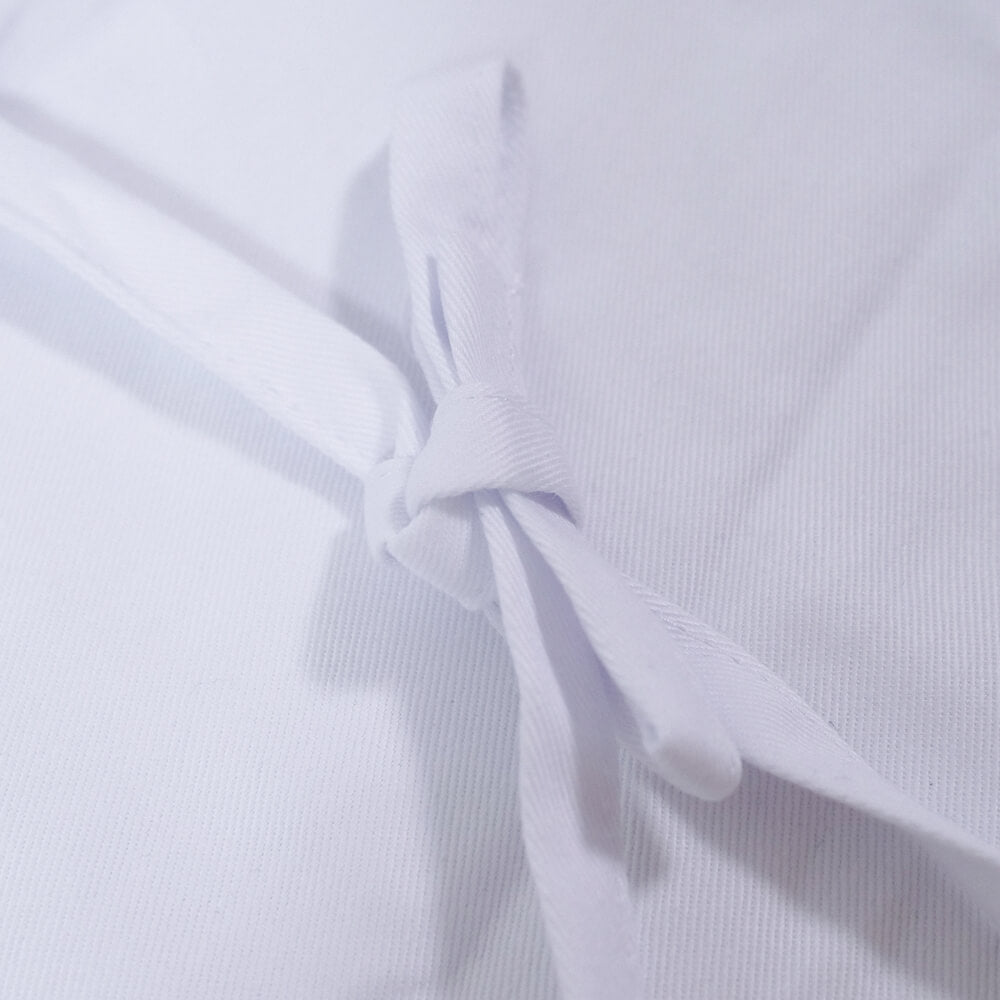 KuSakura White Cotton Kyudogi Jacket - Made in Japan